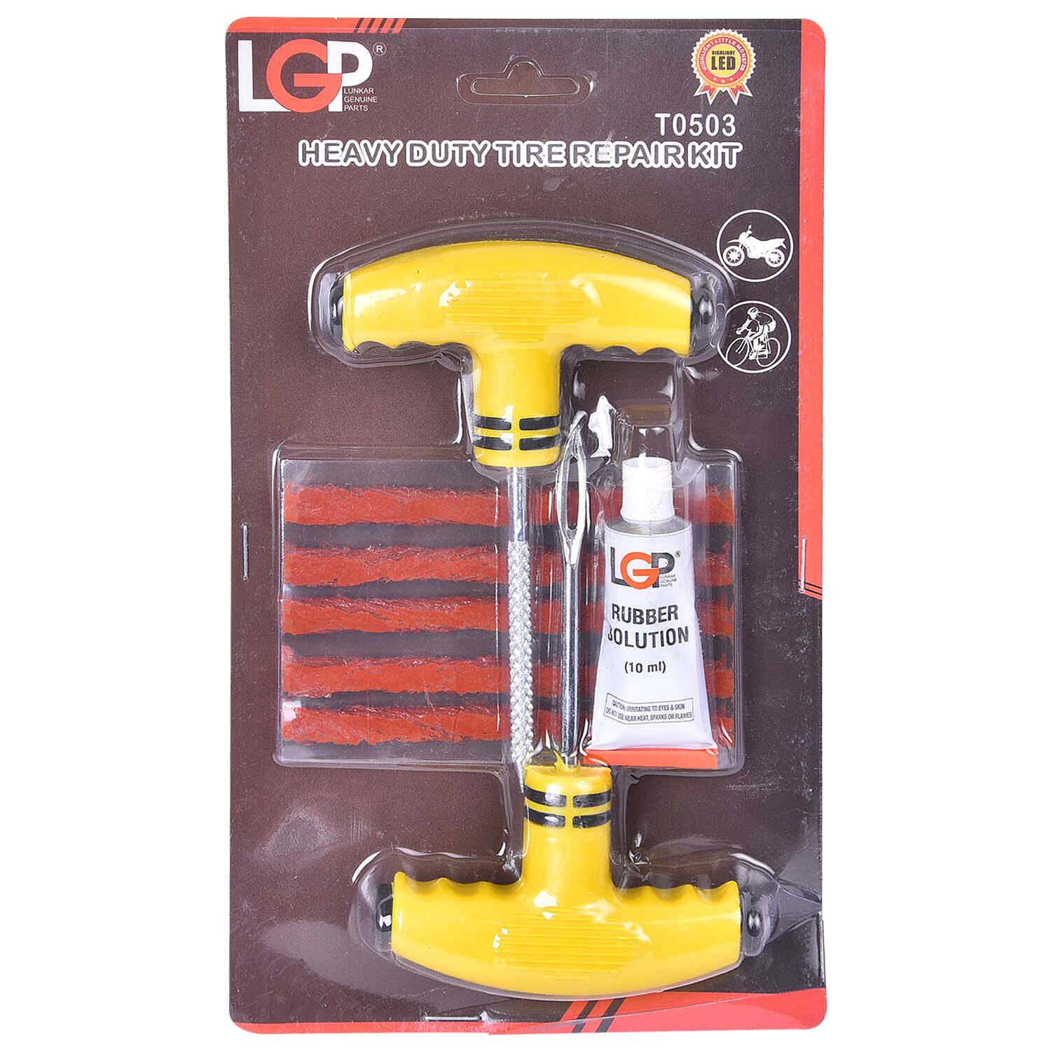 Buy LGP Heavy Duty Tyre Puncture Repair Kit - Fast and Effective ...