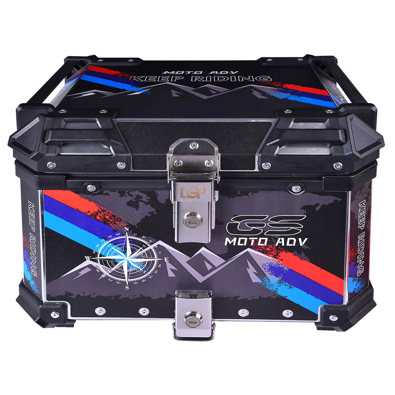 Buy LGP Top Box 45L GS Moto ADV With Backrest – LGP India